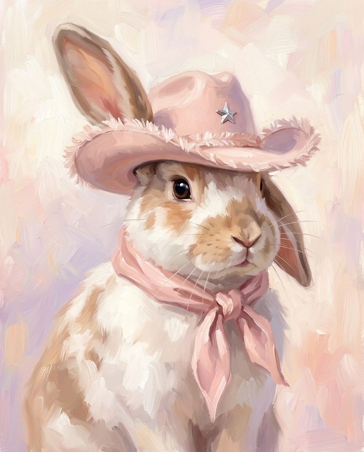 Pink Sheriff Custom Pet Portrait | Frame & Tail — Frame & Tail